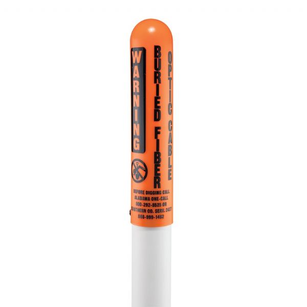Poly Dome Marker Post - Underground Marking Post - Budco Cable Supplies
