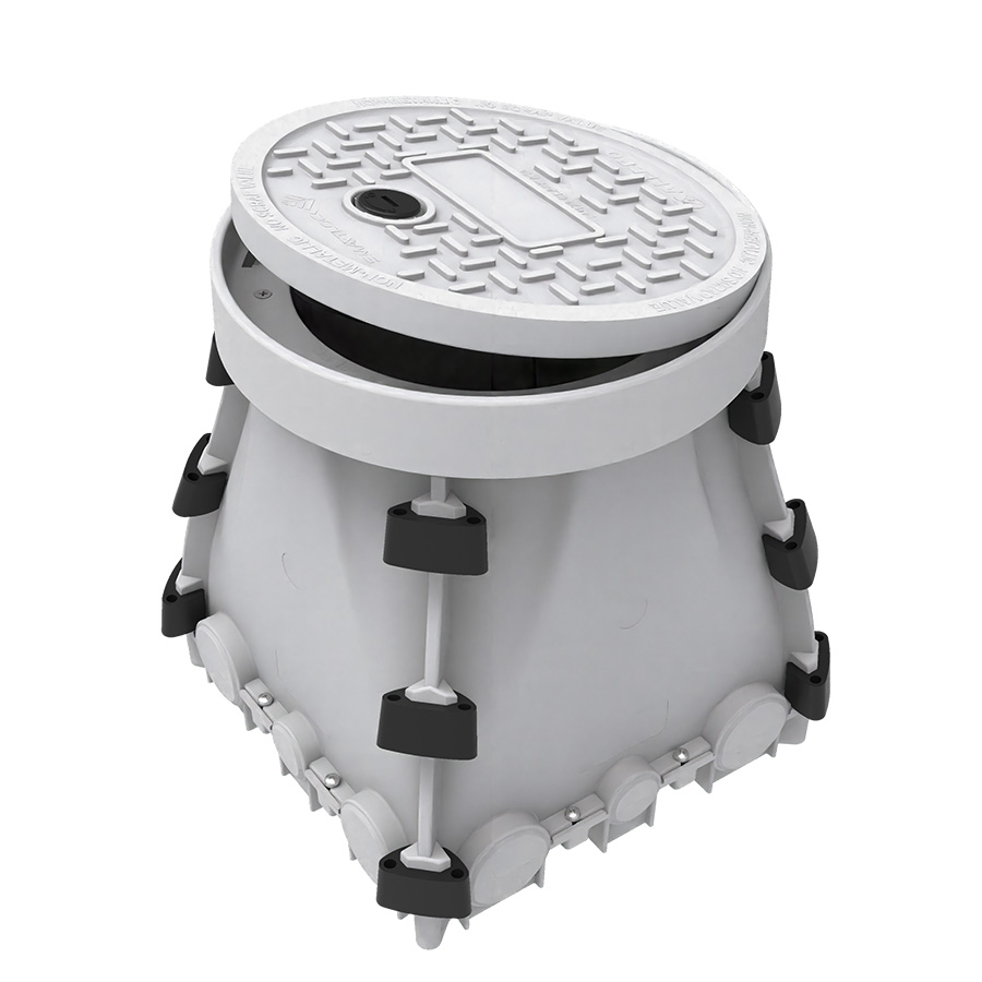Smartlock | RHI-Node 300 Coax Fiber Optic Access Chamber | Budco Cable